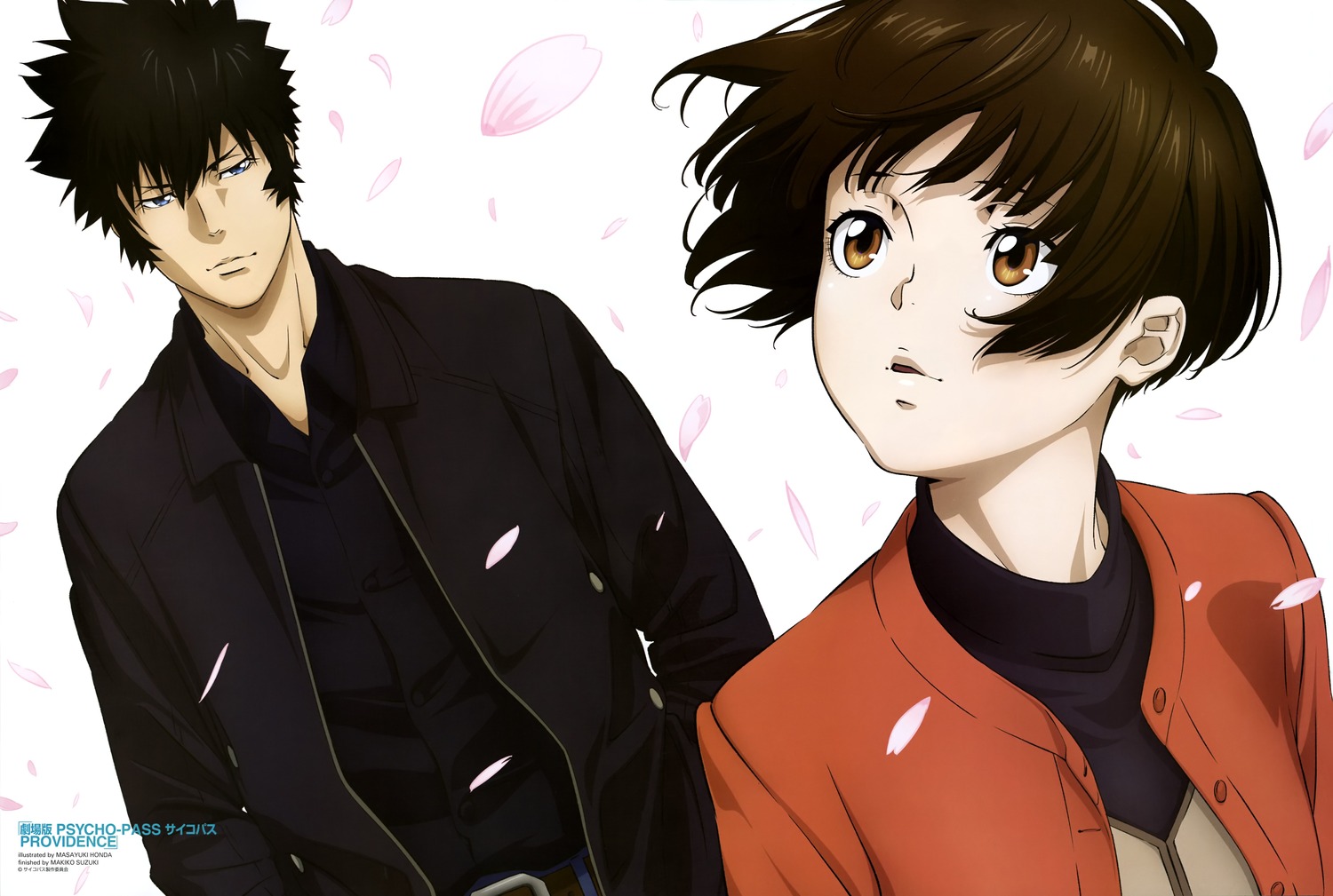 honda masayuki psycho-pass kougami shinya tsunemori akane | #1096056 | yande.re